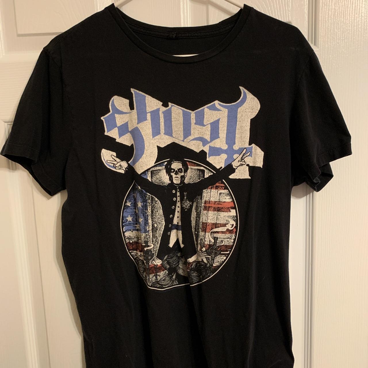 Ghost T Shirt Men’s Medium Black #metal #ghost... - Depop