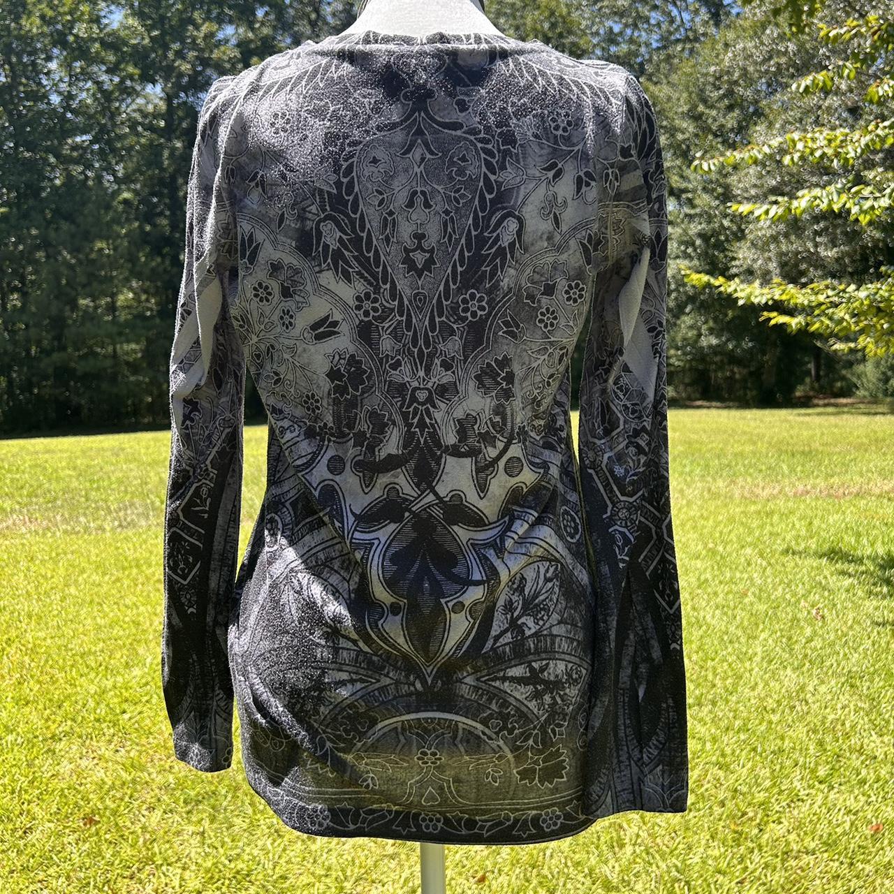 WITCHY TOP WITH EMBROIDERY !!! FREE US SHIPPING... - Depop