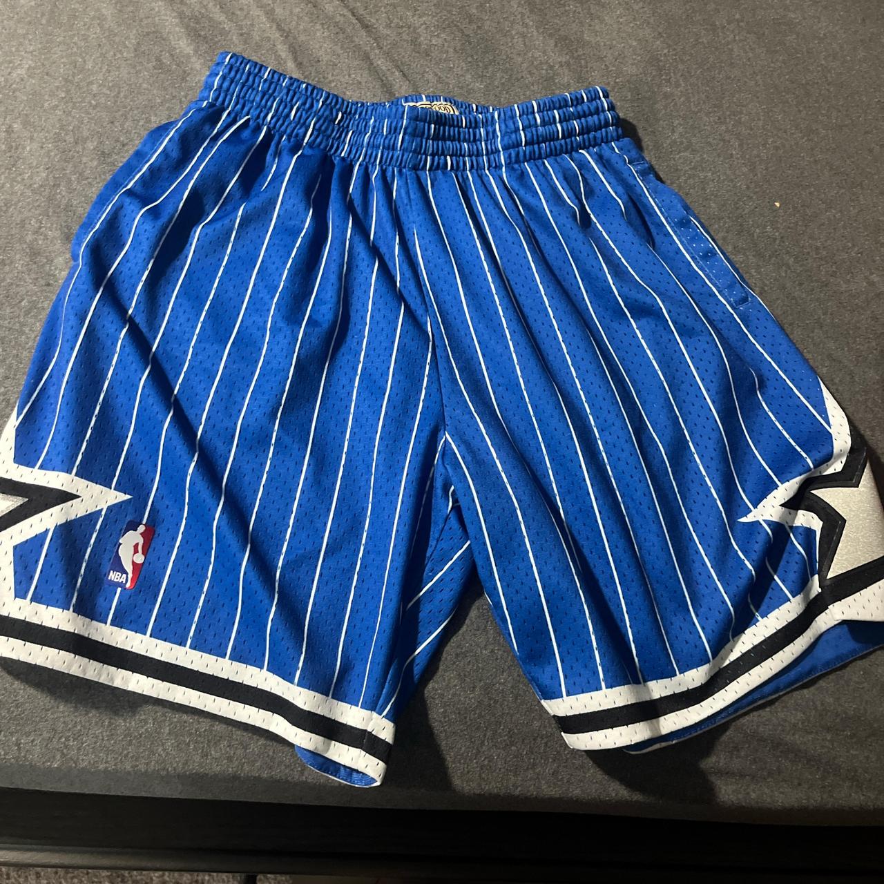 Blue and white Orlando Magic shorts #basketball | Depop