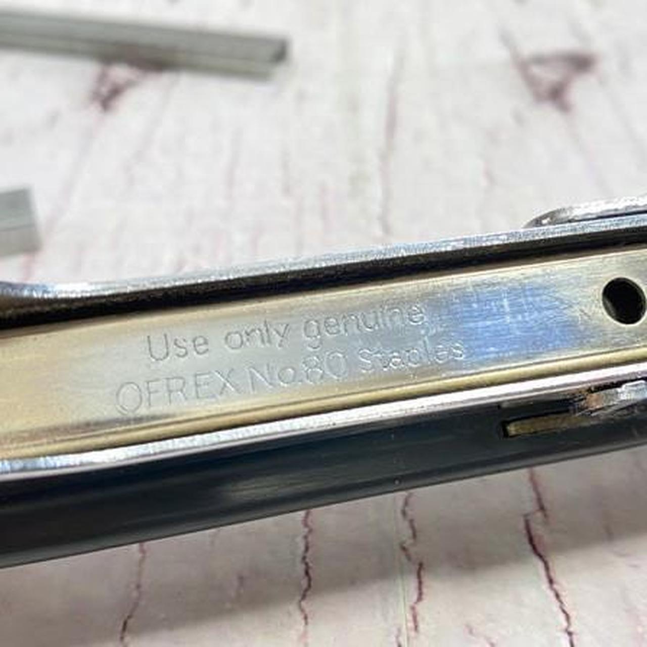 Vintage OFREX No.80 Desk Stapler - Made In England -... - Depop