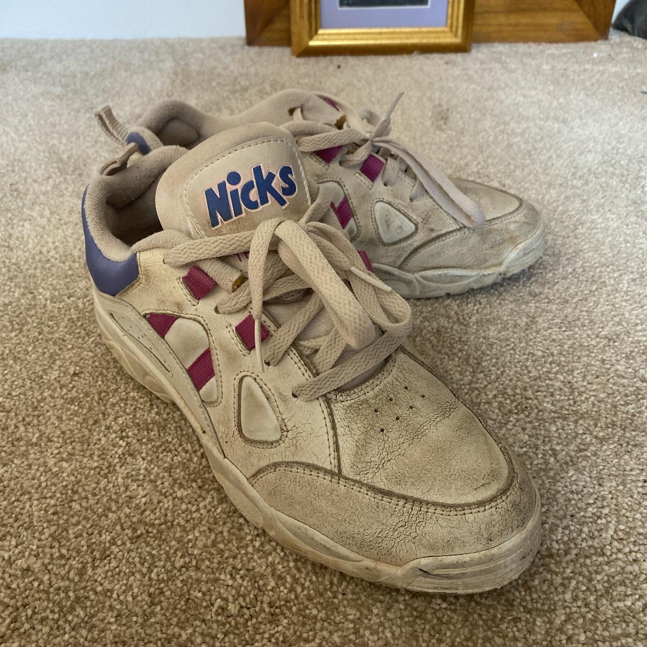 Coolest y2k nicks pink and purple trainers Only... - Depop