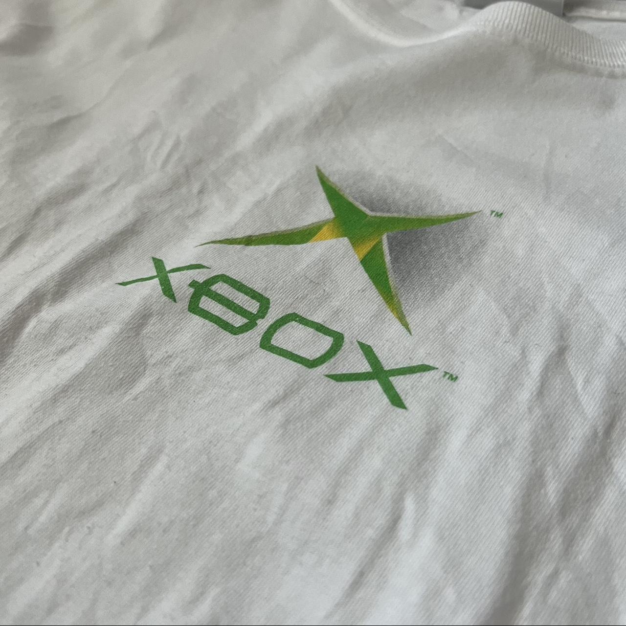 Xbox Men's White and Green T-shirt | Depop