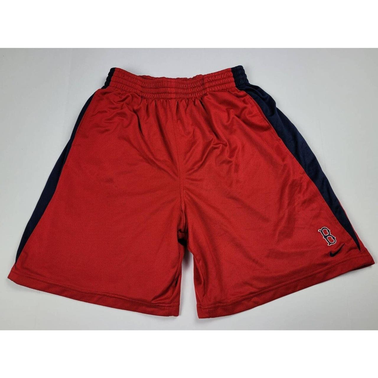 Boston Red Sox Shorts Throwback Vintage Y2K MLB Red... - Depop