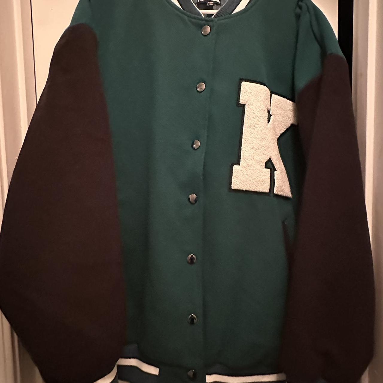 Fashion nova “K” varsity jacket Doesn’t have tags... - Depop