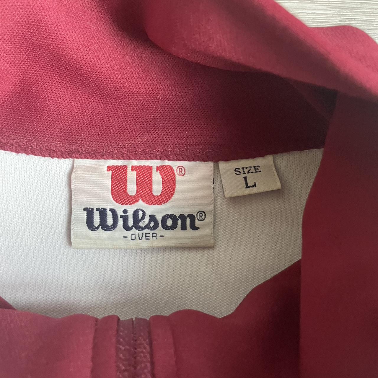 80s Wilson track jacket Size large - Depop
