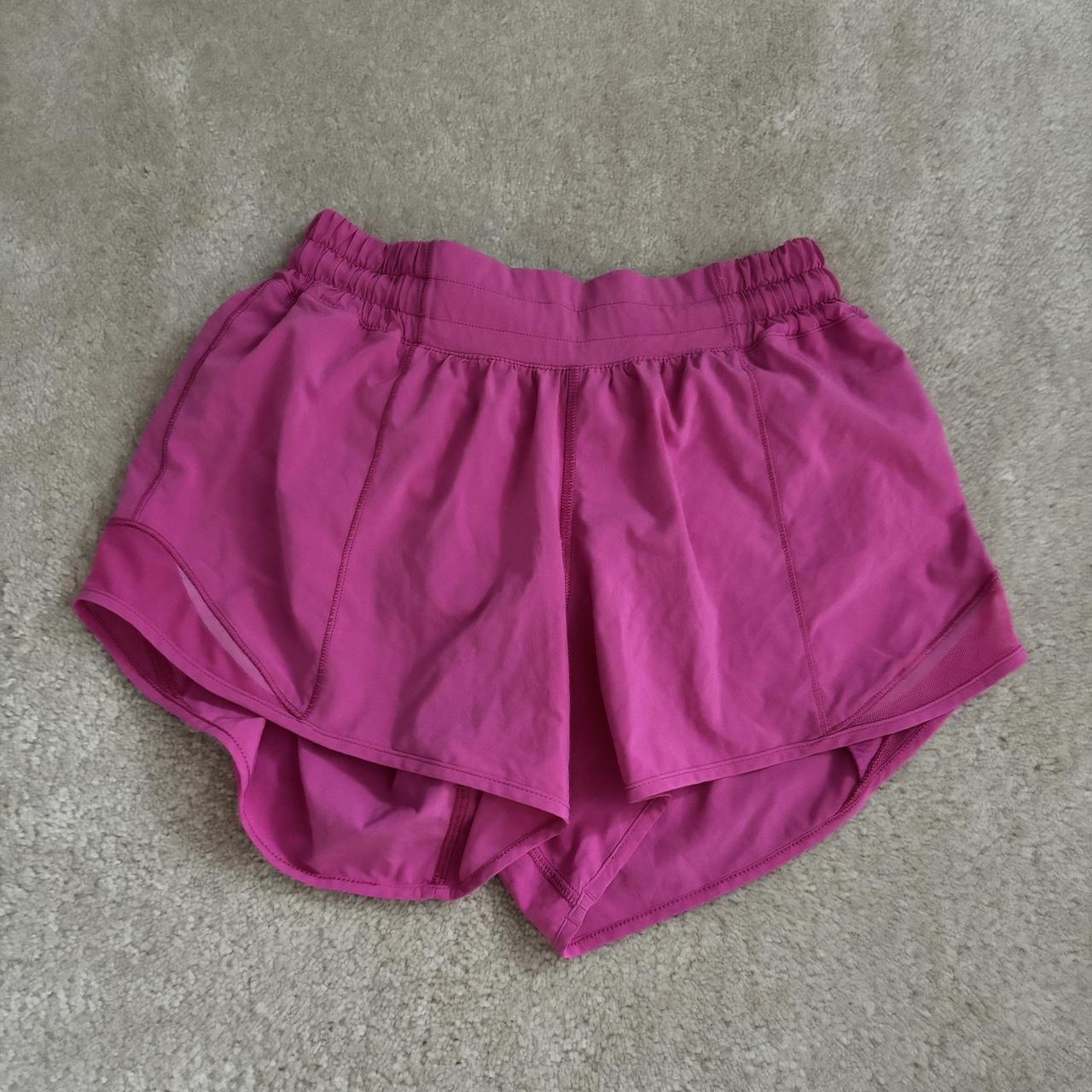 Lululemon Pink Hotty Hots Size 4 4 Inch No Depop