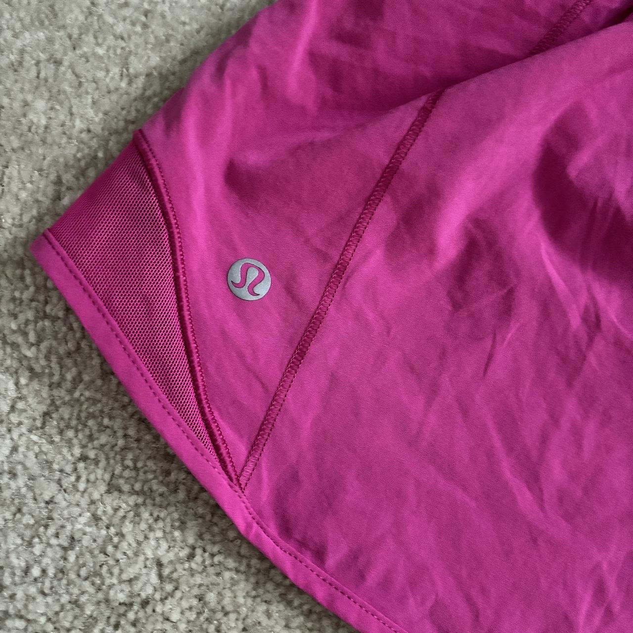 Lululemon Pink Hotty Hots Size 4 4 Inch No Depop