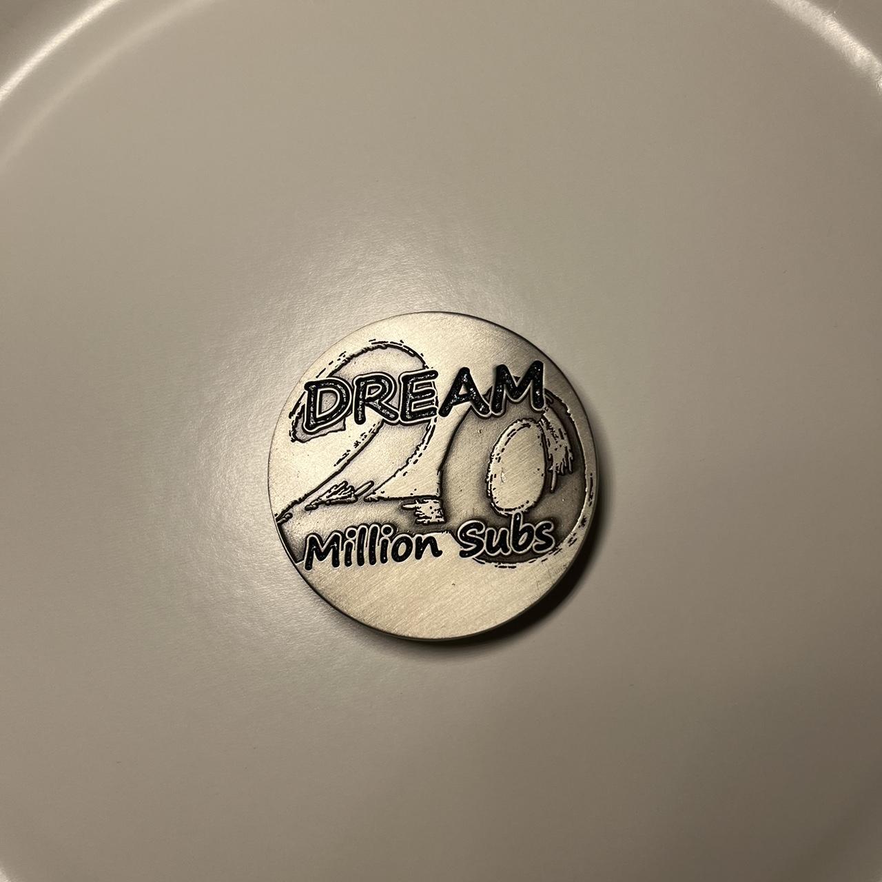 Dream 20 Million Subscriber Coin.... - Depop