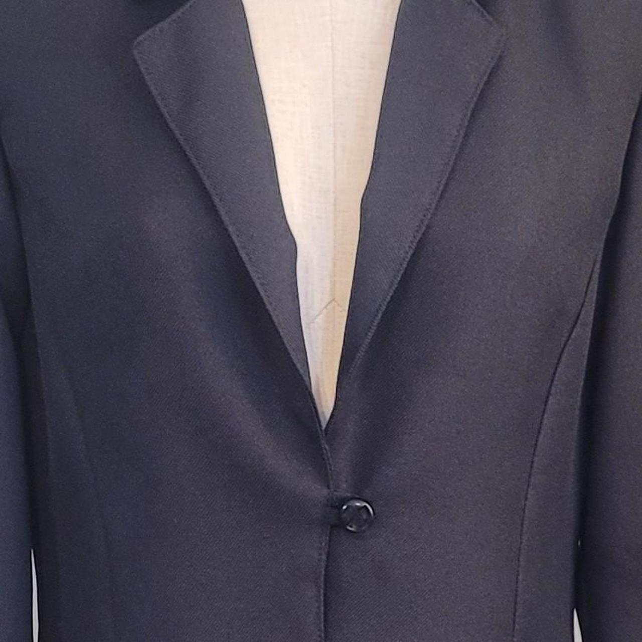 90s single button closure long jacket Great retro... - Depop