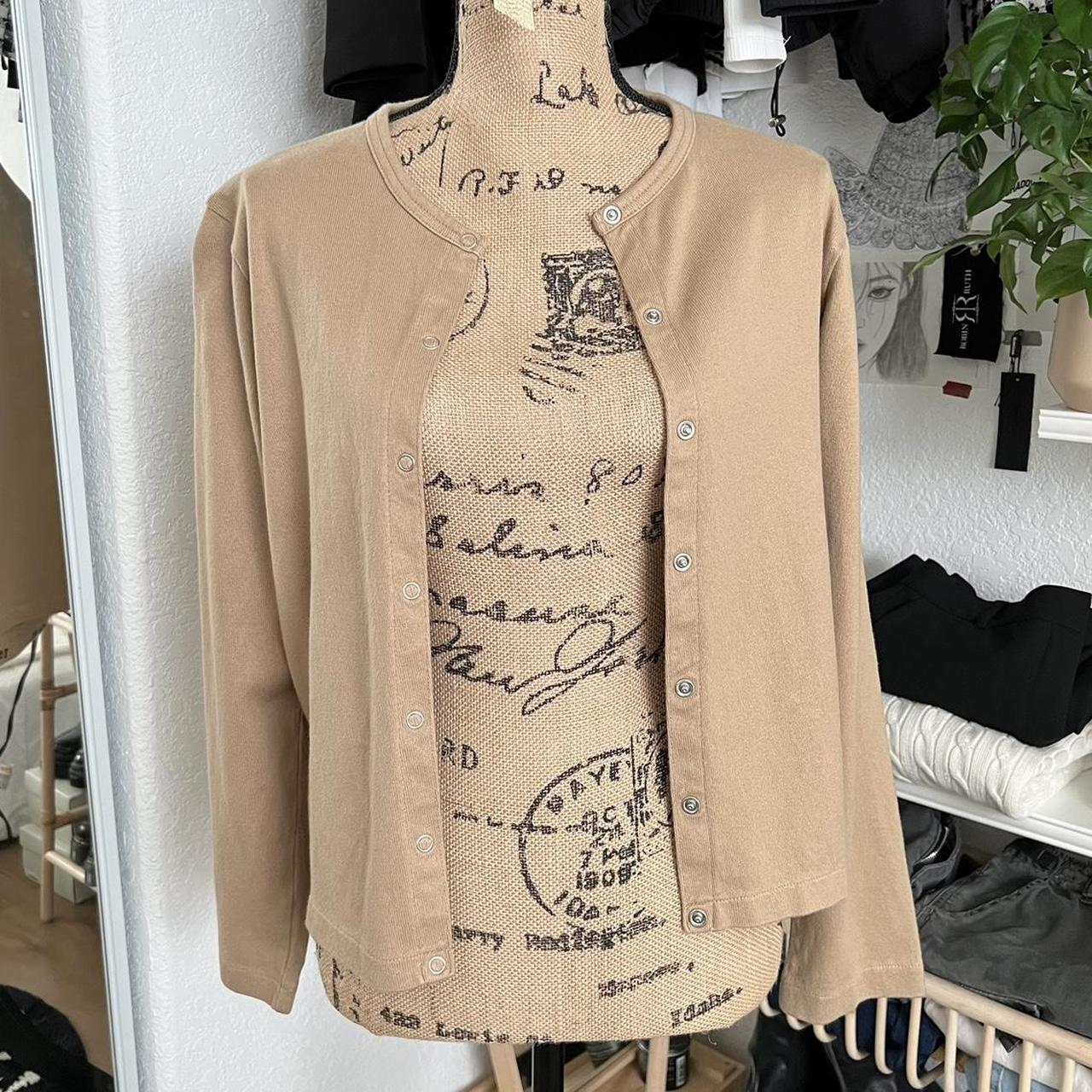 Muji Cardigan and Shirt Set In an amazing... - Depop