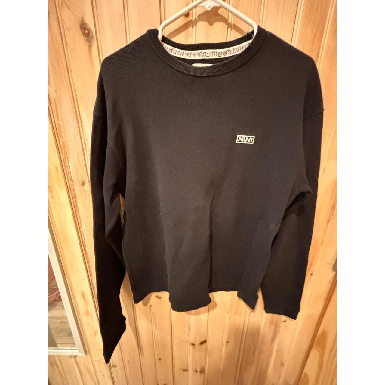 Number nine sweatshirt with musical notes around the... - Depop