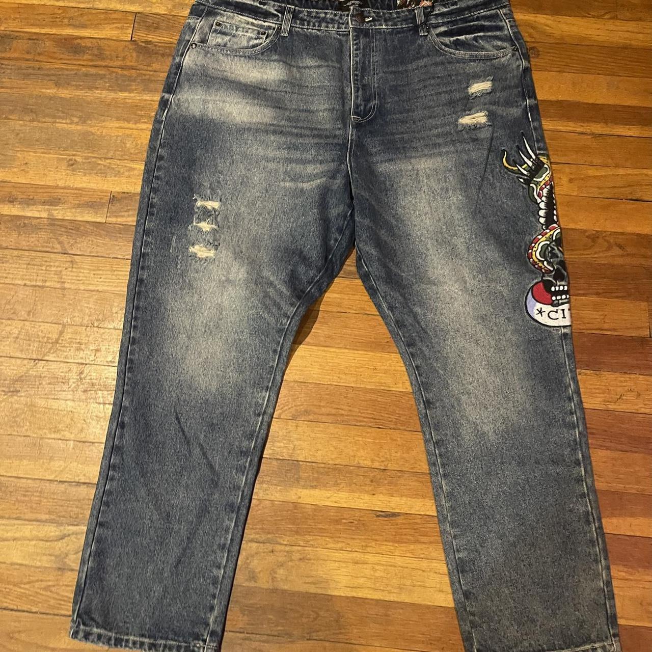 Ed Hardy Pants Size 42x30 #Y2K #Grunge #Emo - Depop