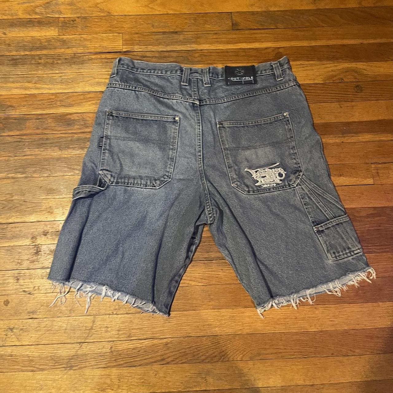 SouthPole Custom Made Jorts Size 40-32 - Depop