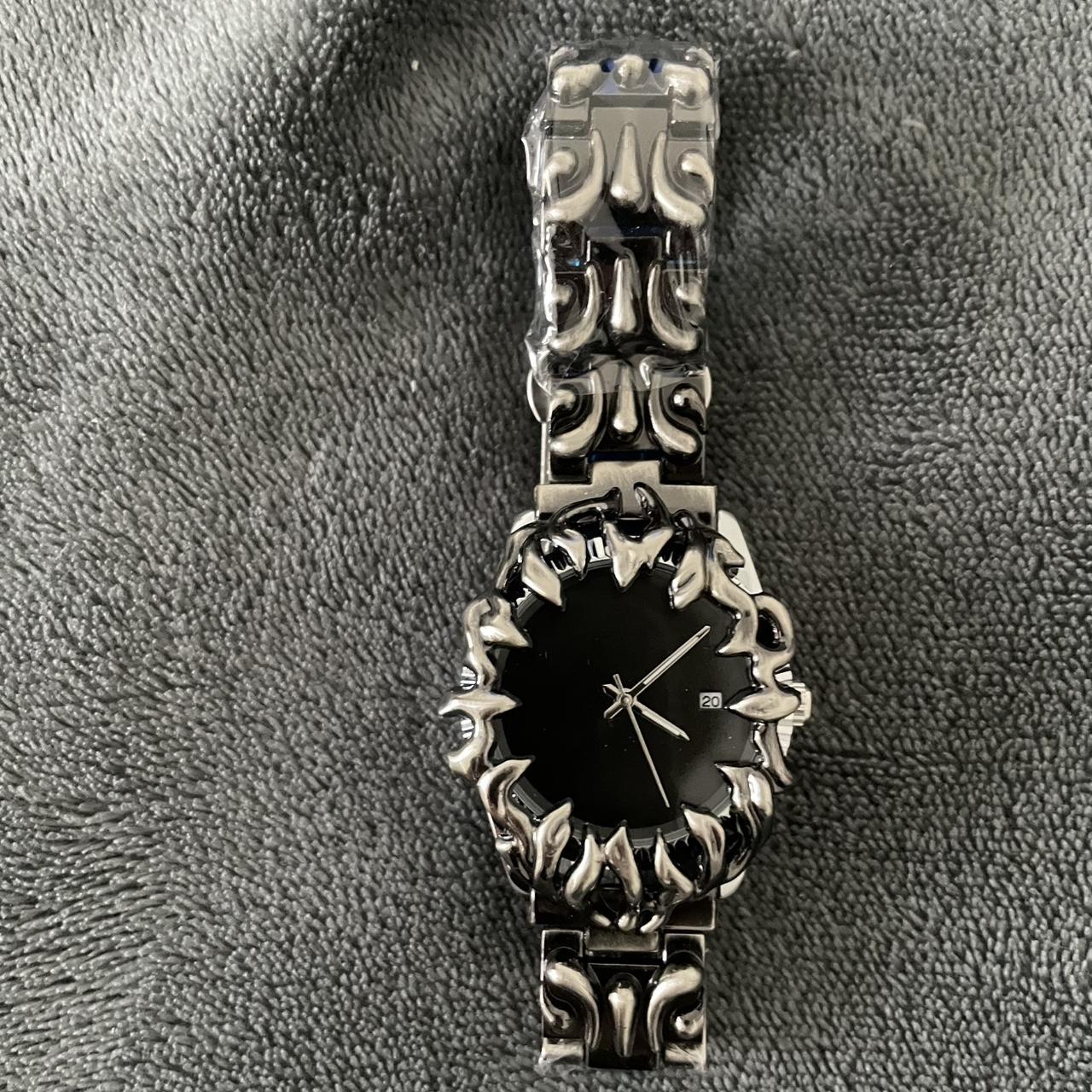 Black sigil style watch. Can be adjusted to your... | Depop