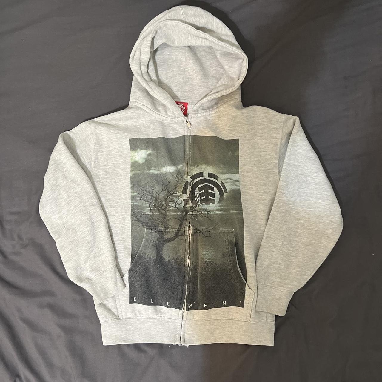 element zip up sick design no flaws #element #ecko... - Depop