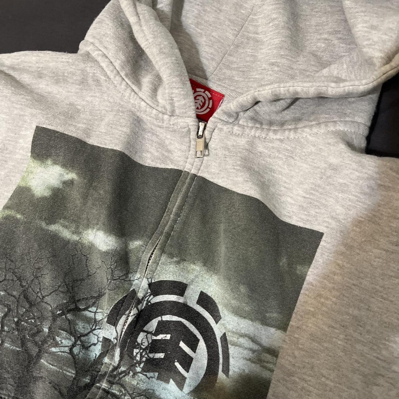 element zip up sick design no flaws #element #ecko... - Depop