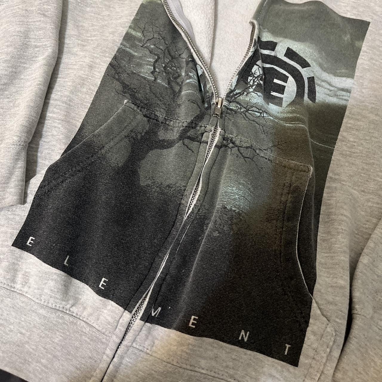 element zip up sick design no flaws #element #ecko... - Depop