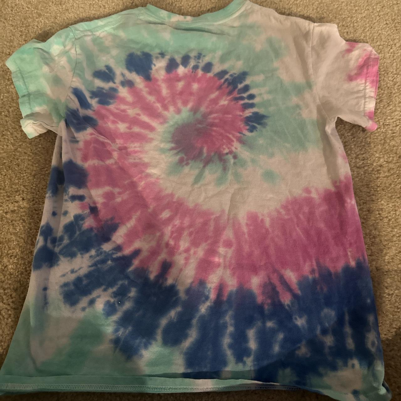 Tie dye Tom and Jerry shirt - Depop