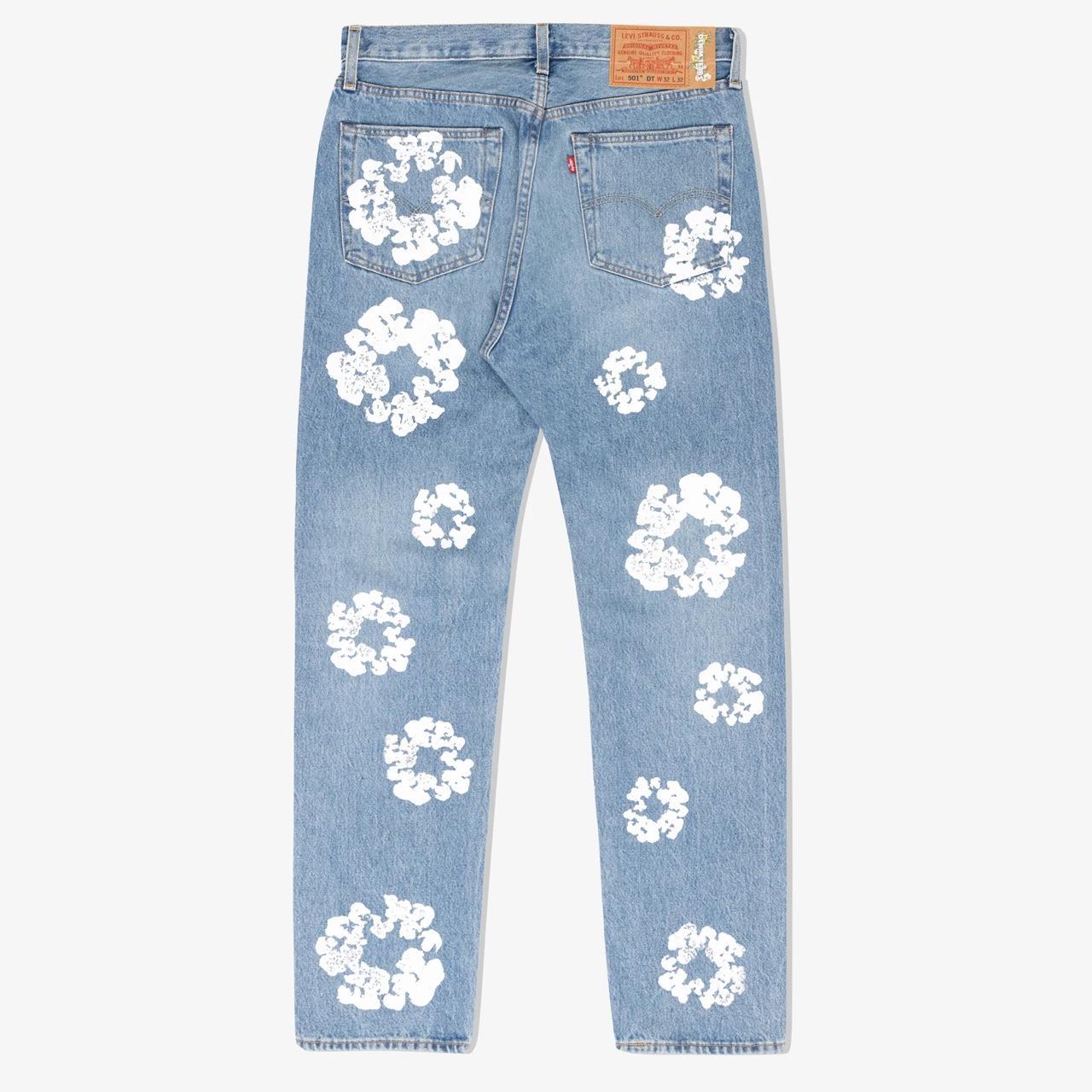 Denim Tears Jeans, Size 28, Length 30. Worn once in... - Depop