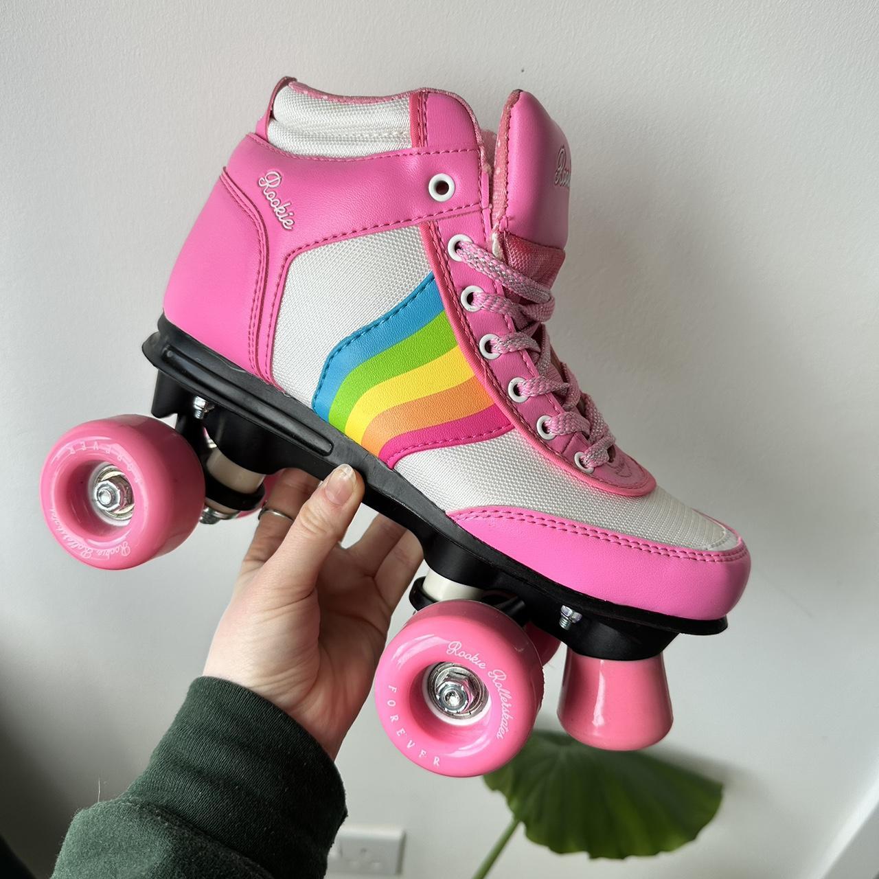 Rookie rainbow roller skates!! Bought these over... - Depop