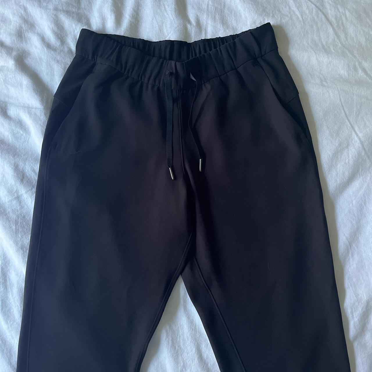 lululemon black pants. not sure which ones they are,... - Depop