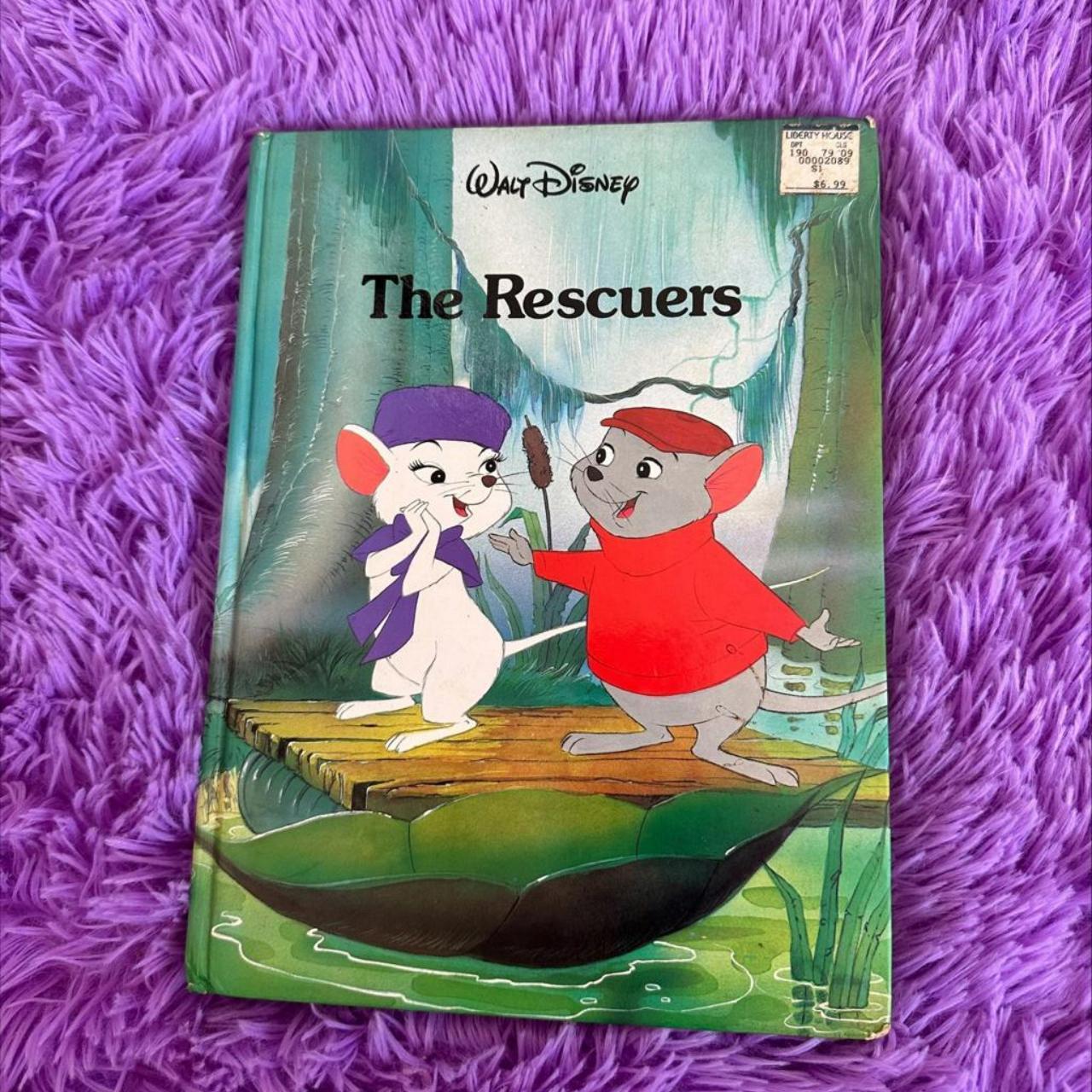 THE RESCUERS BOOK Disney Classic Series Walt... - Depop