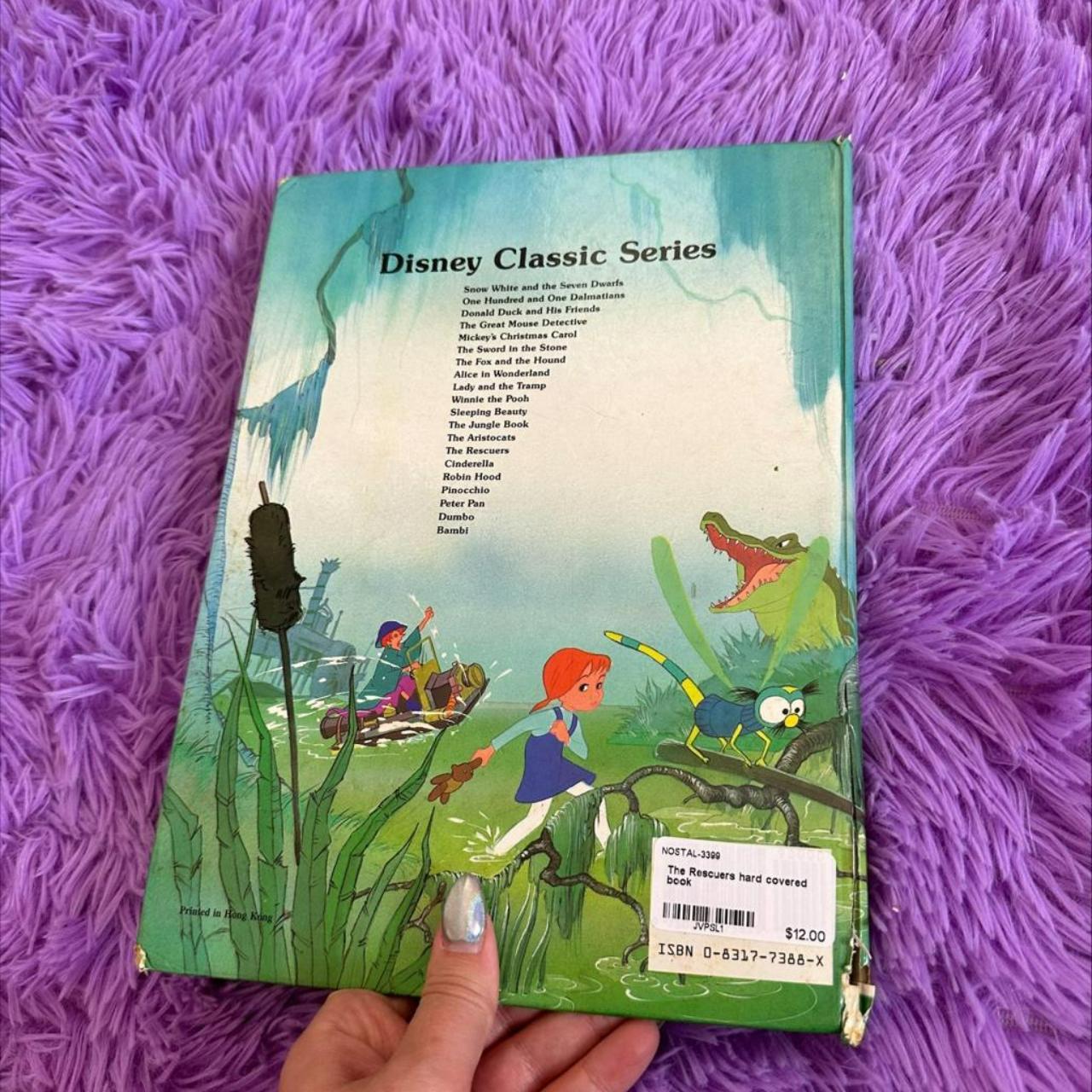 THE RESCUERS BOOK Disney Classic Series Walt... - Depop