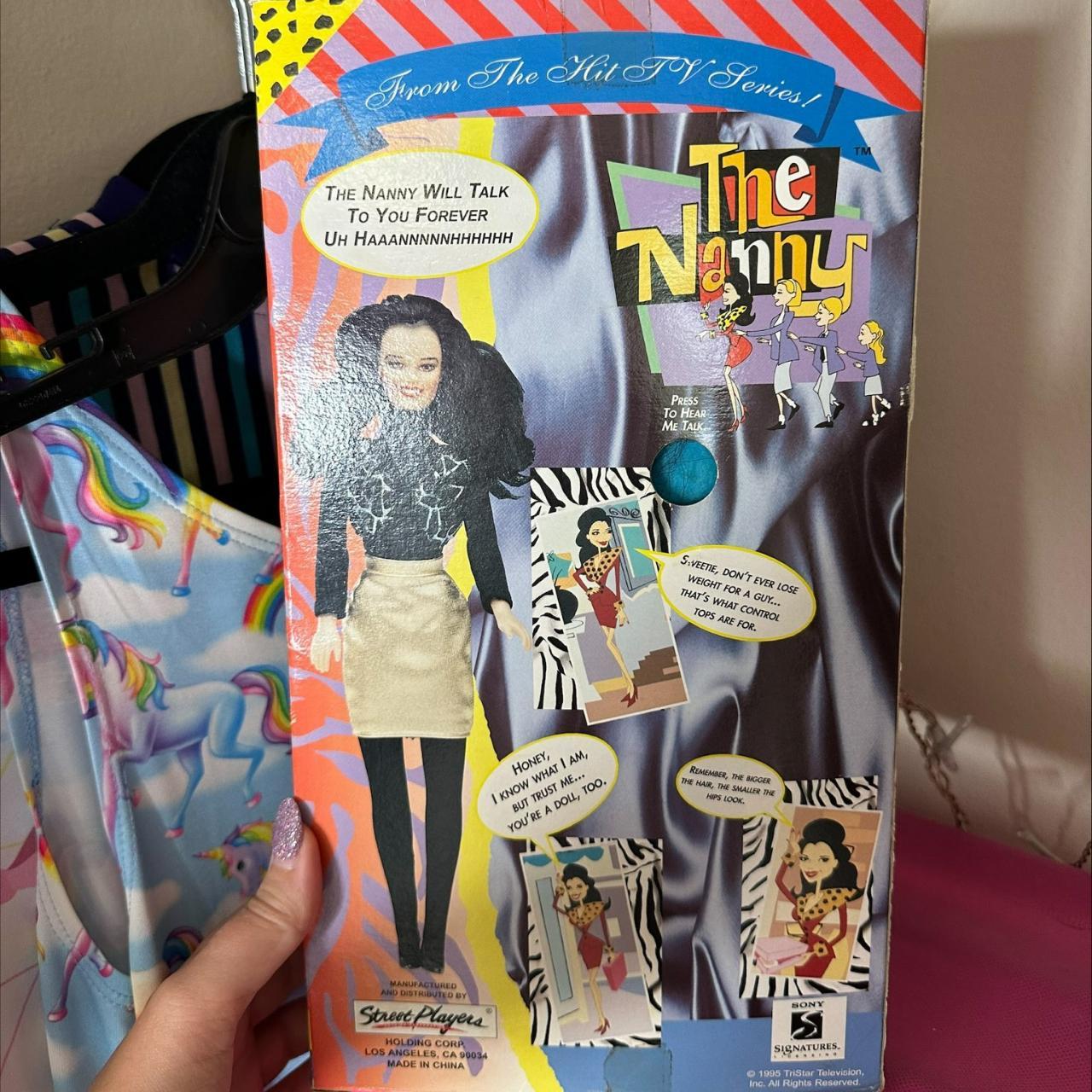 1995 THE NANNY TALKING DOLL Street Players Talking... - Depop