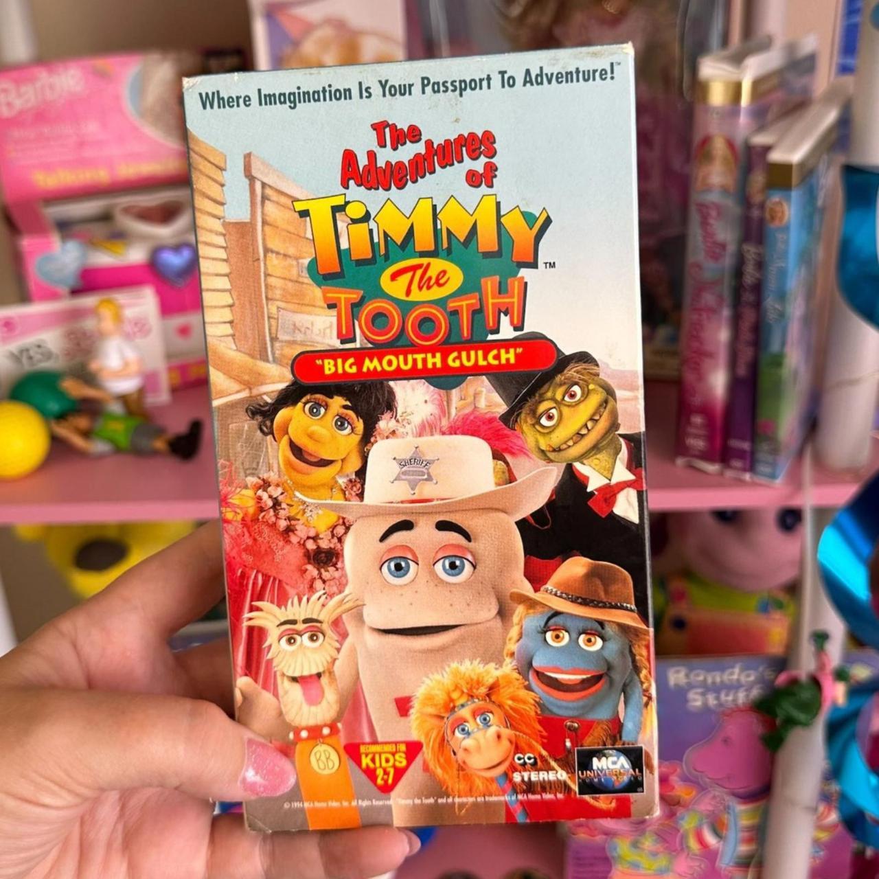 THE ADVENTURES OF TIMMY THE TOOTH VHS 1996 Big... - Depop