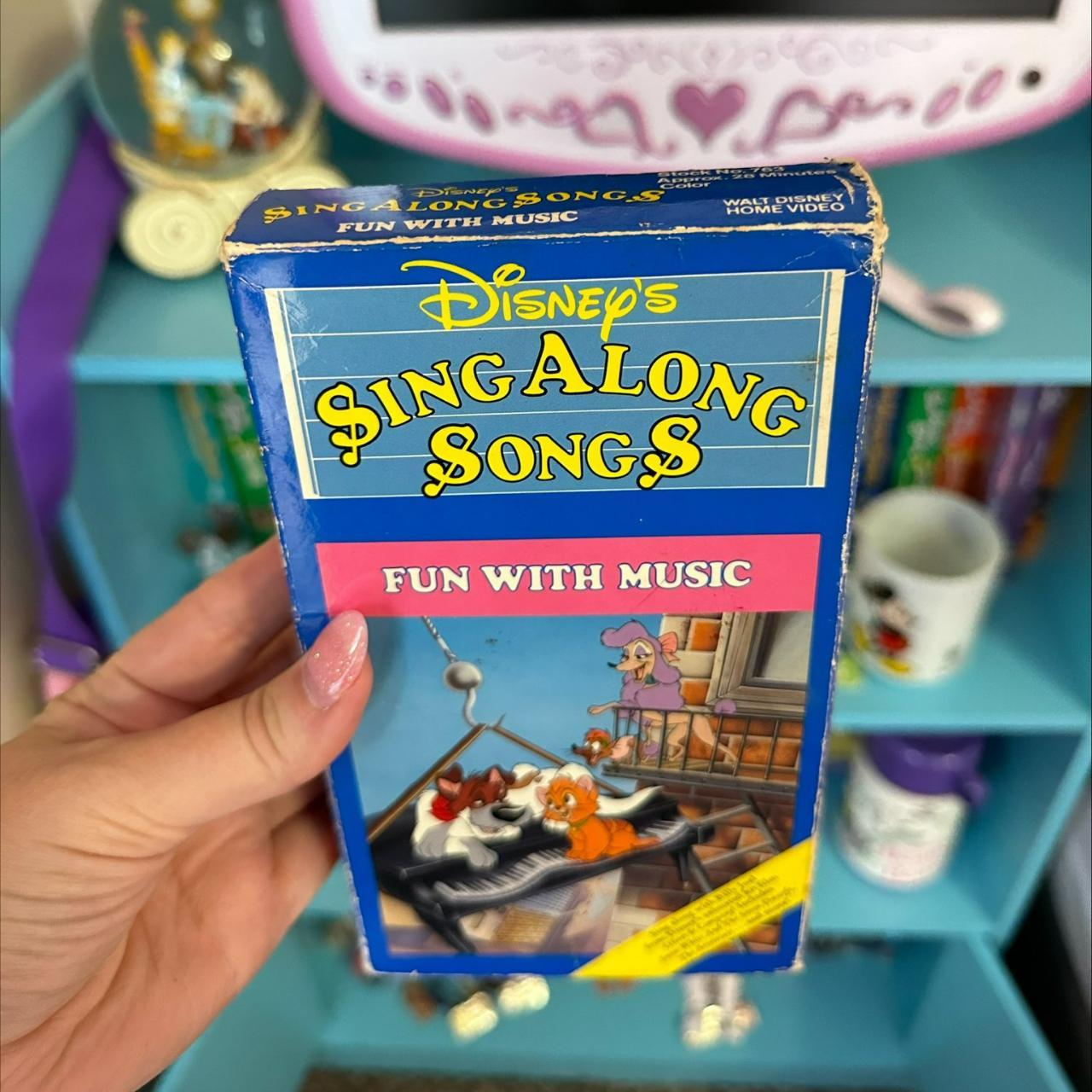 DISNEY'S SING ALONG SONGS: FUN WITH MUSIC VHS Walt... - Depop