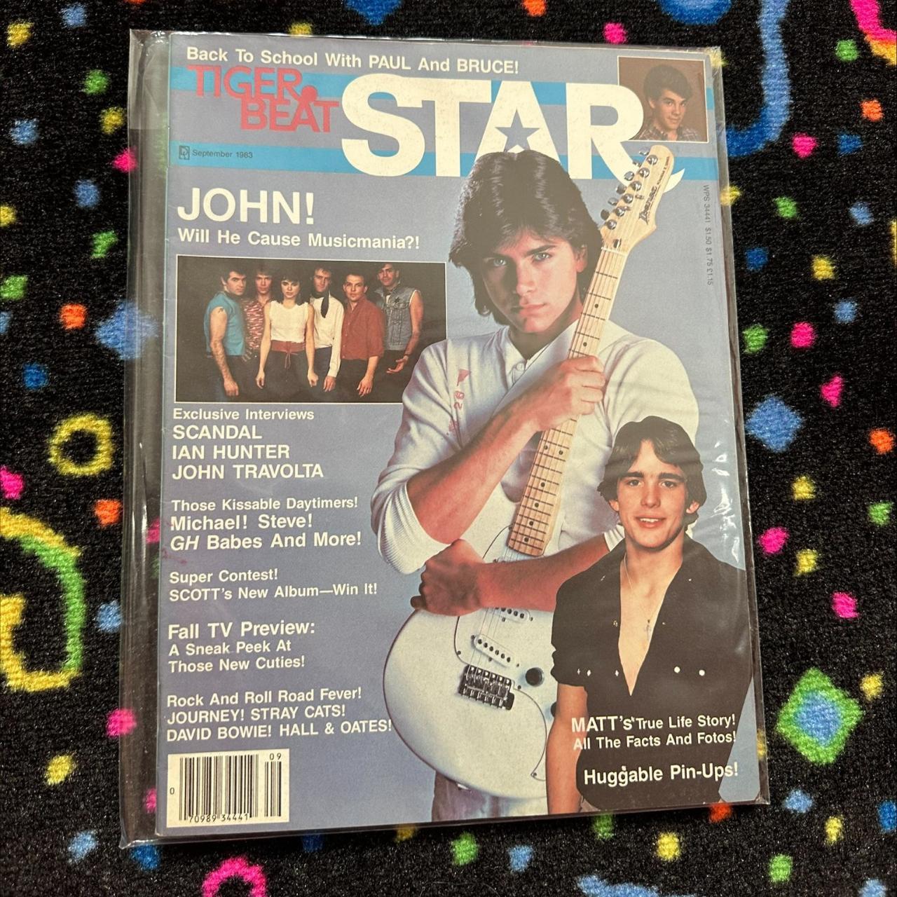 1983 SEPTEMBER TIGER BEAT STAR MAGAZINE... - Depop