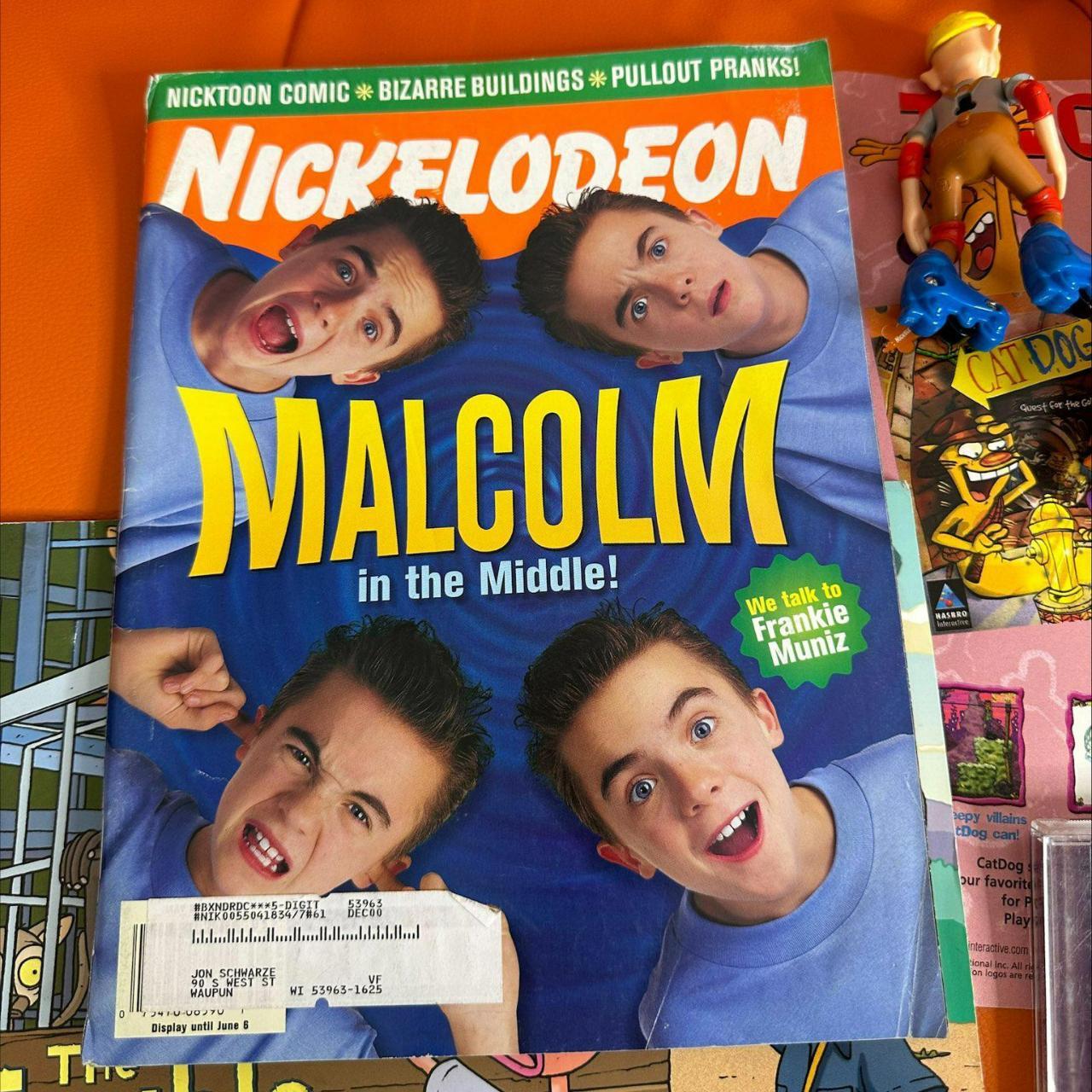 NICKELODEON MAGAZINE MAY 2000 ISSUE: "MALCOLM IN THE... | Depop