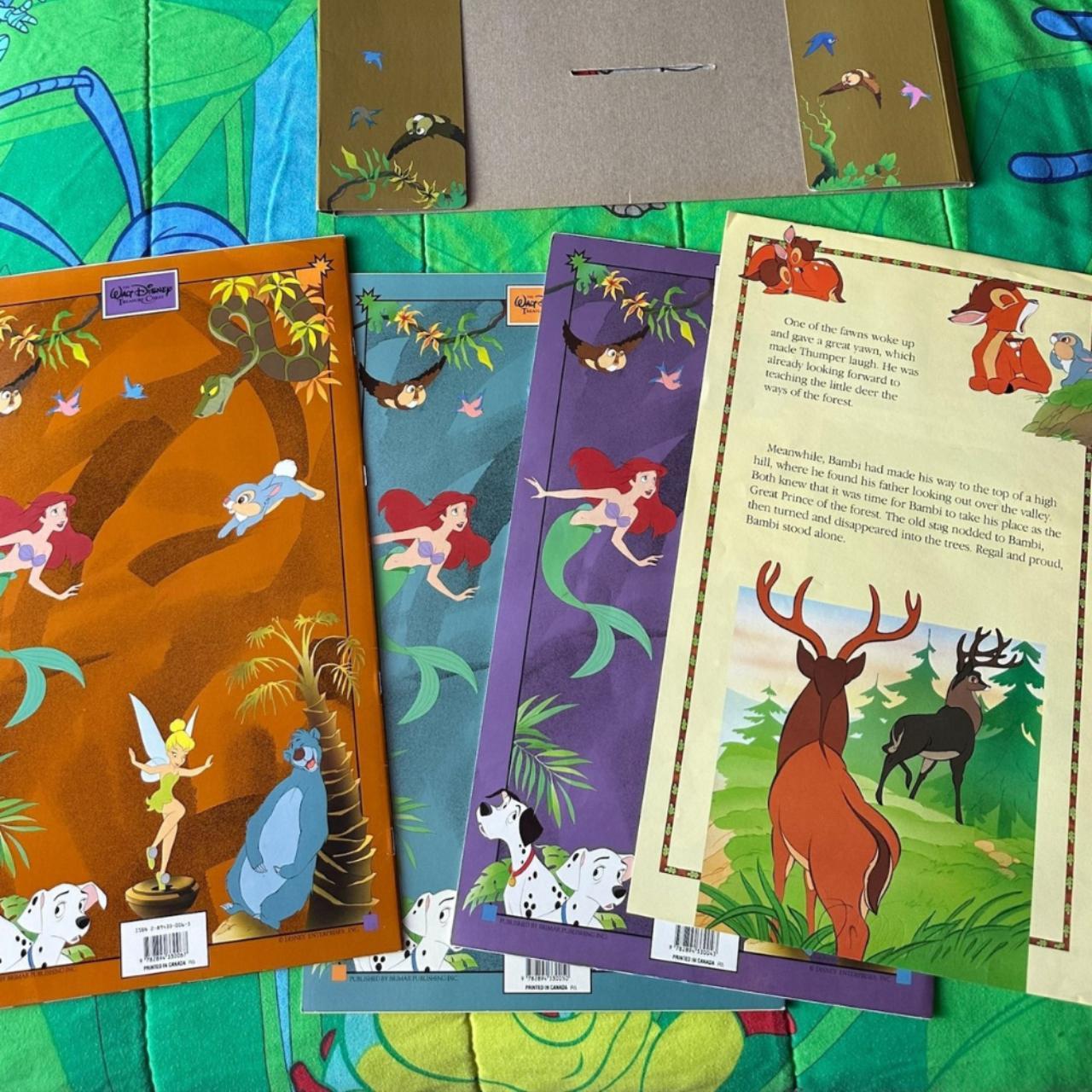 WALT DISNEY TREASURE CHEST BOOK SET (4/5 included,... - Depop