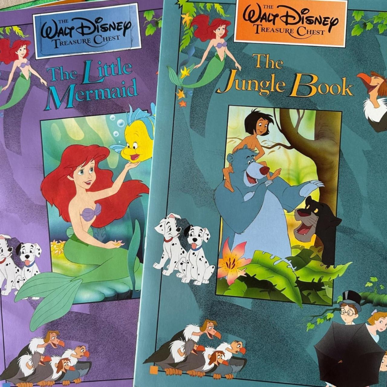 WALT DISNEY TREASURE CHEST BOOK SET (4/5 included,... - Depop