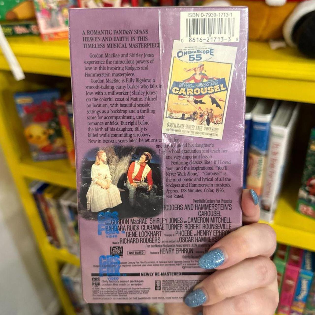 CAROUSEL SEALED VHS 1991 VHS / 1956 Movie Roger and... - Depop