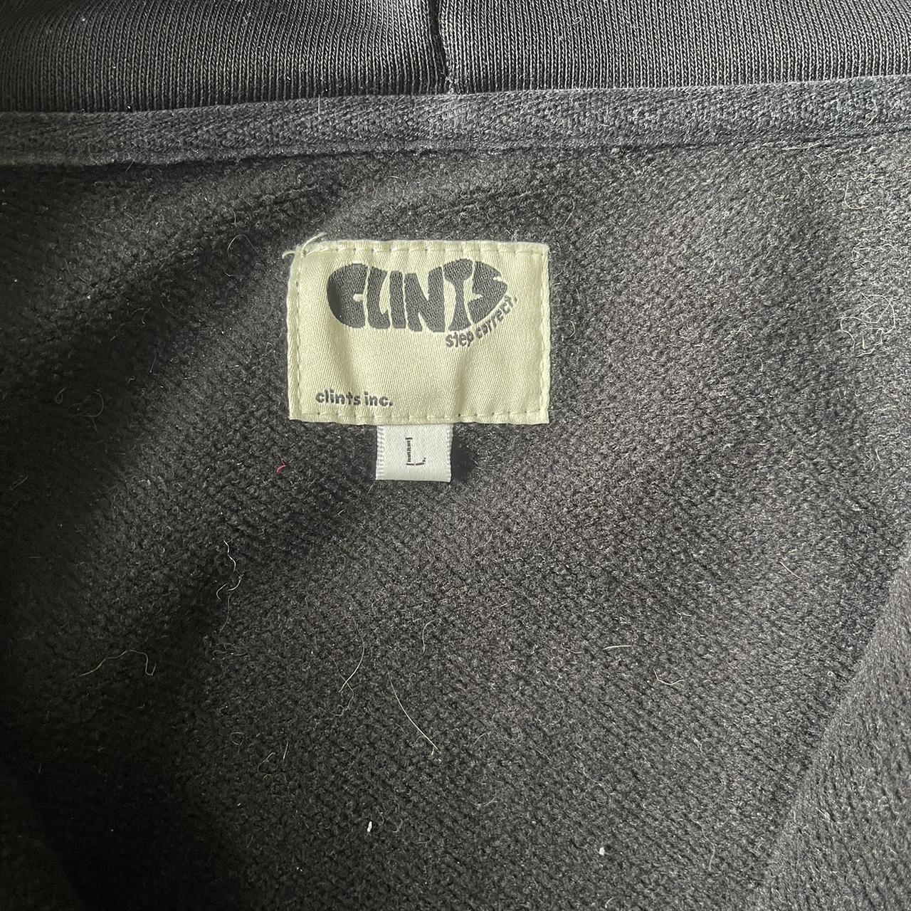 Clint’s zip up hoodie 9/10 condition Size L P2P:... - Depop