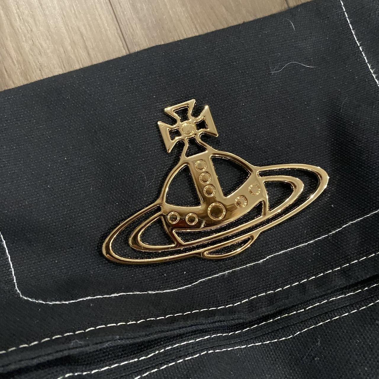 Vivienne westwood orb cross body messager bag -... - Depop