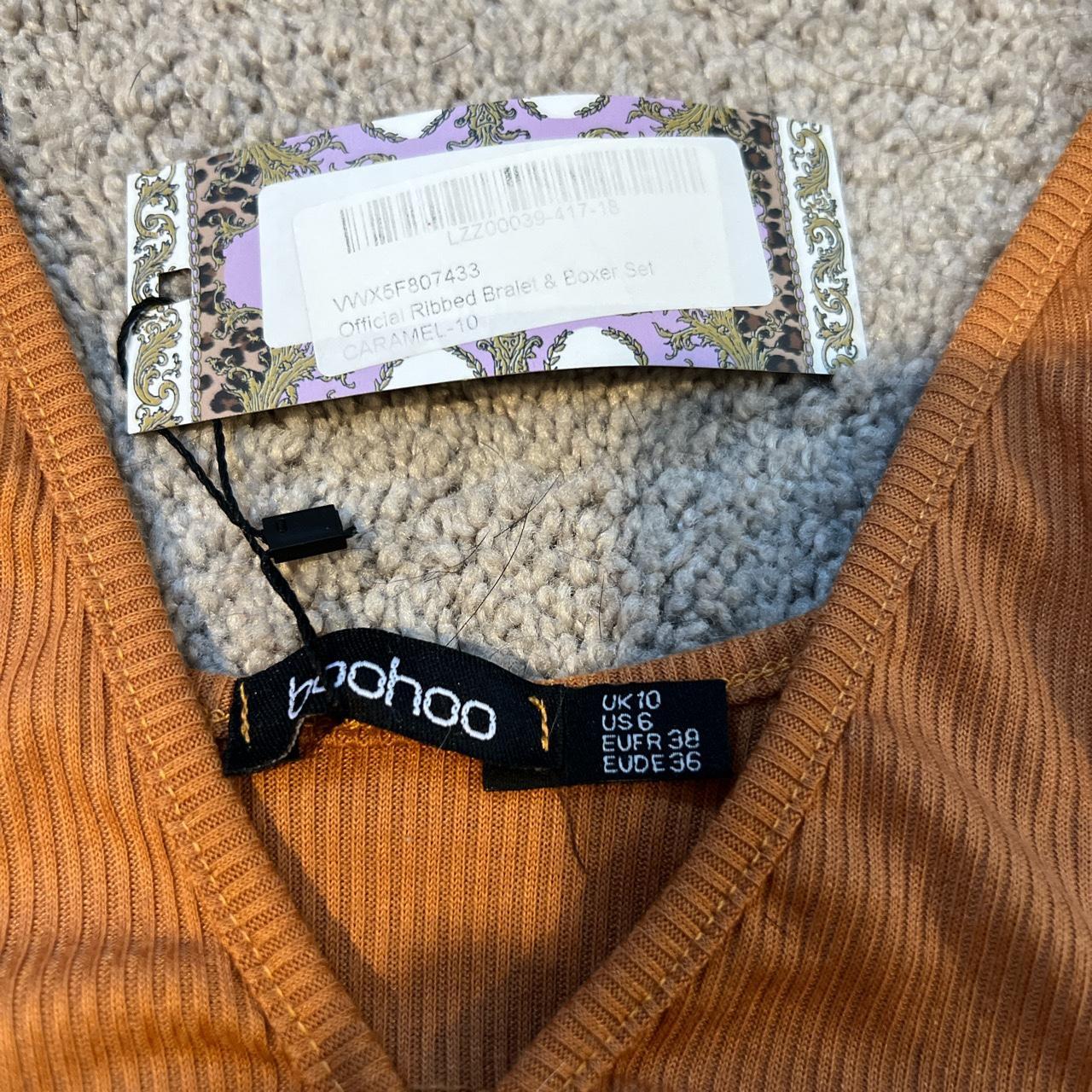 Boohoo matching co-ord set. Cozy caramel color,... - Depop