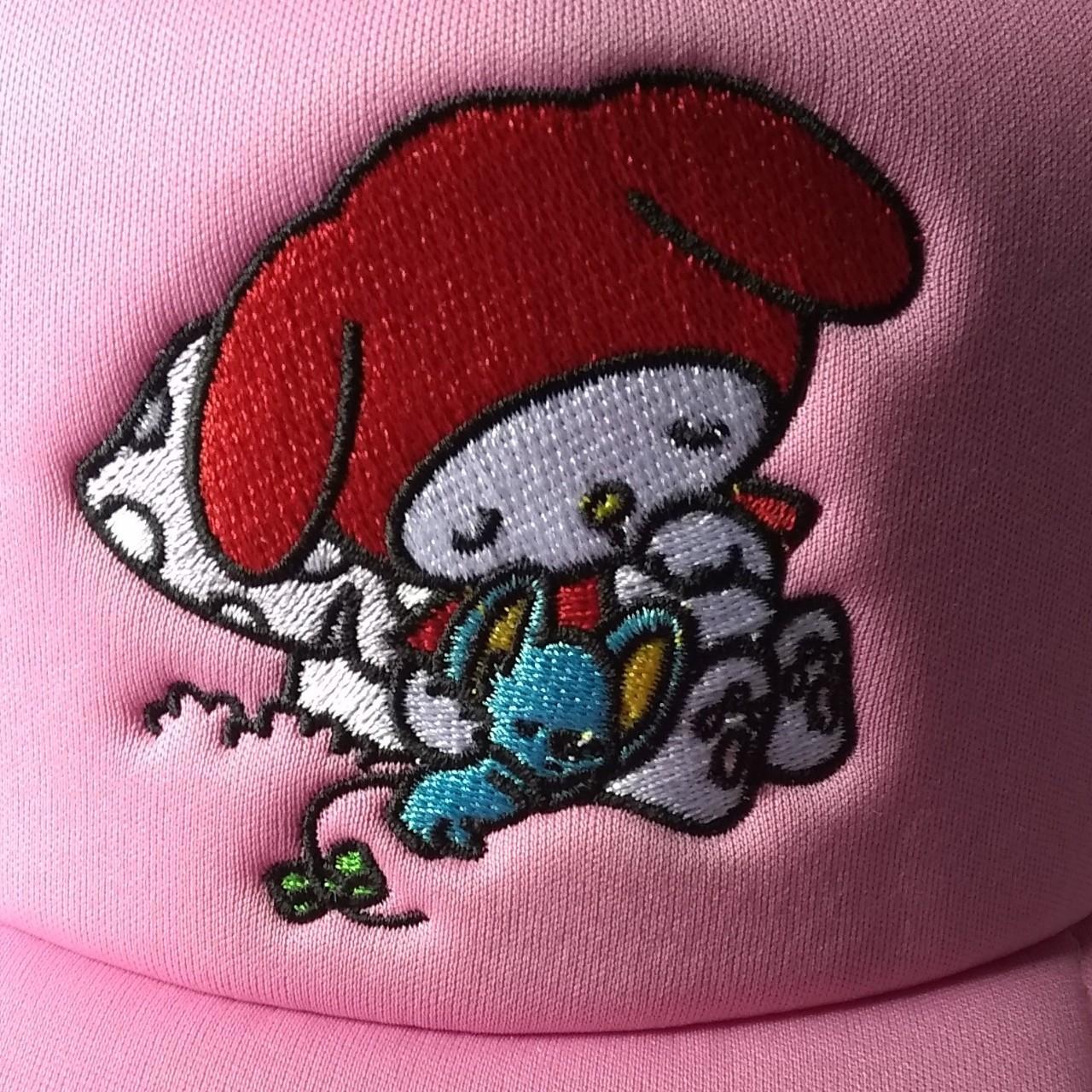 Hello Kitty and Friends pink trucker hat My melody... - Depop
