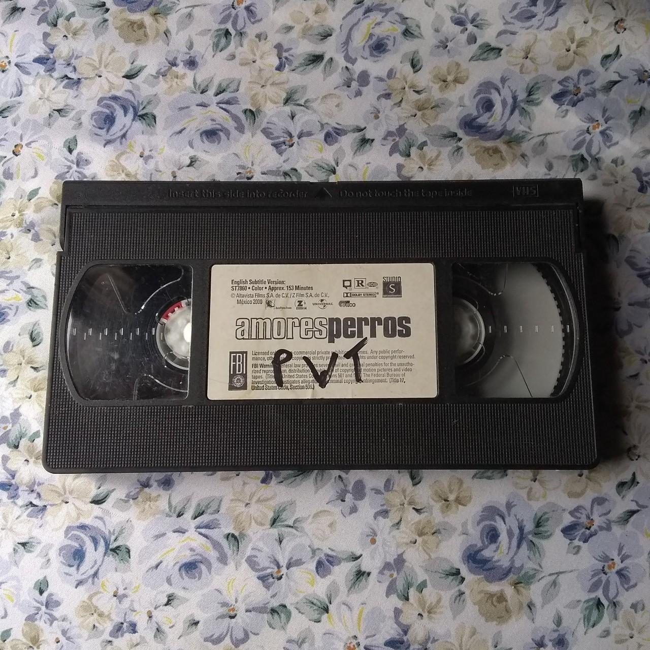 Amores Perros VHS Slipcover missing In fair... - Depop