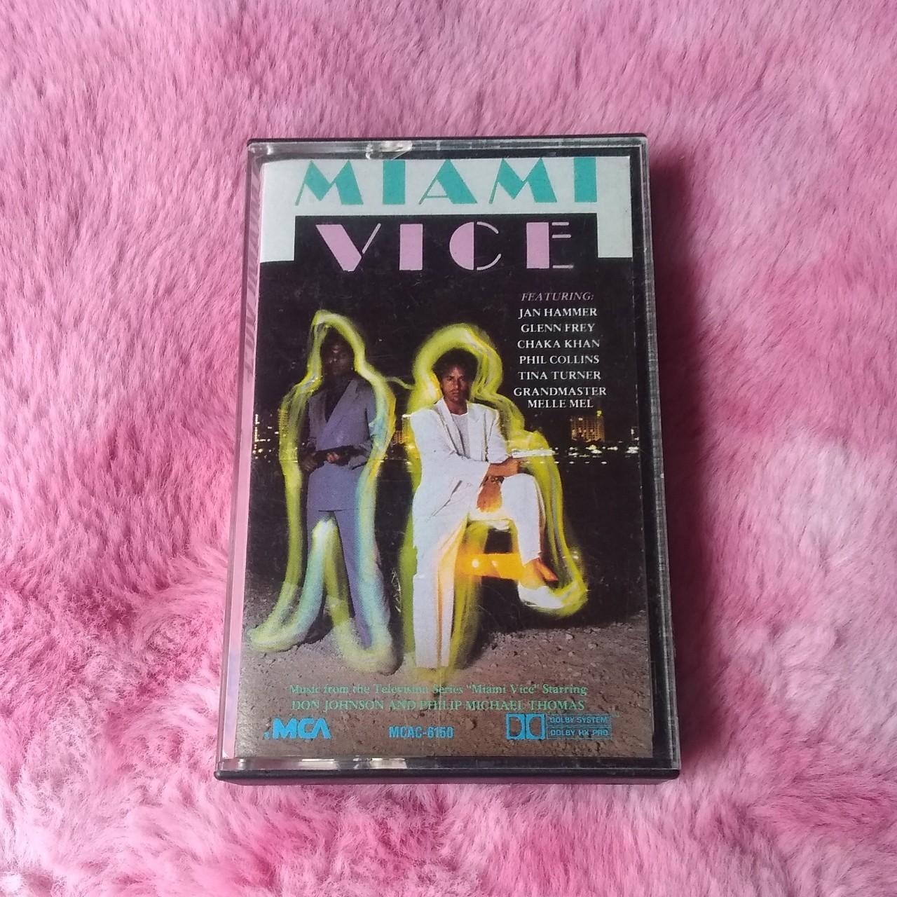 Miami Vice Soundtrack cassette In excellent... - Depop