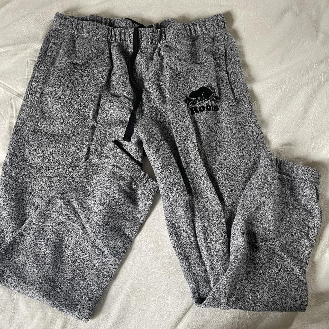 Roots Men's Grey Joggers-tracksuits | Depop