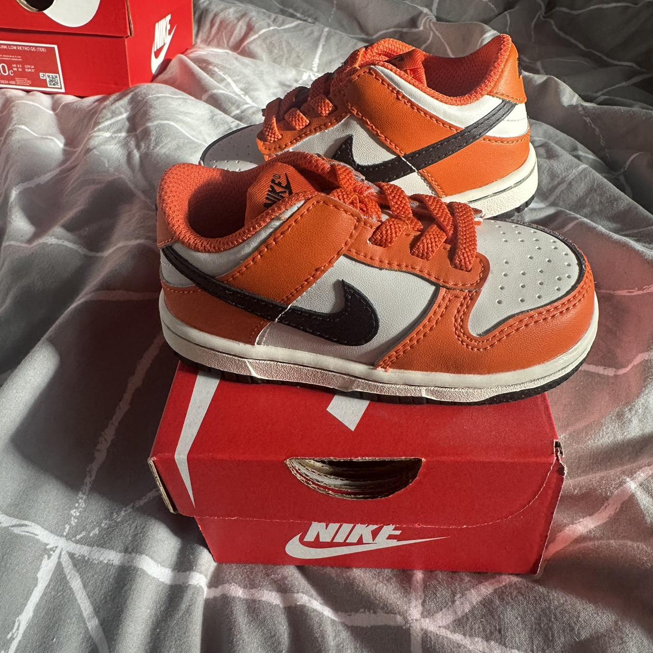 Nike dunk infant (TD) Halloween 5.5 uk (6c) #nike... - Depop
