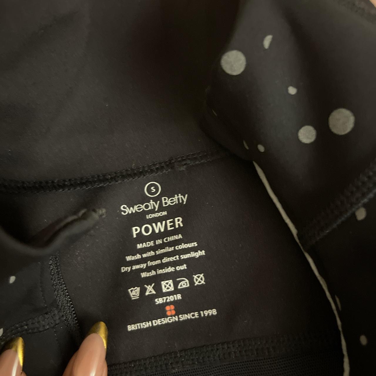 Sweaty Betty Women's Black and Grey Coat | Depop