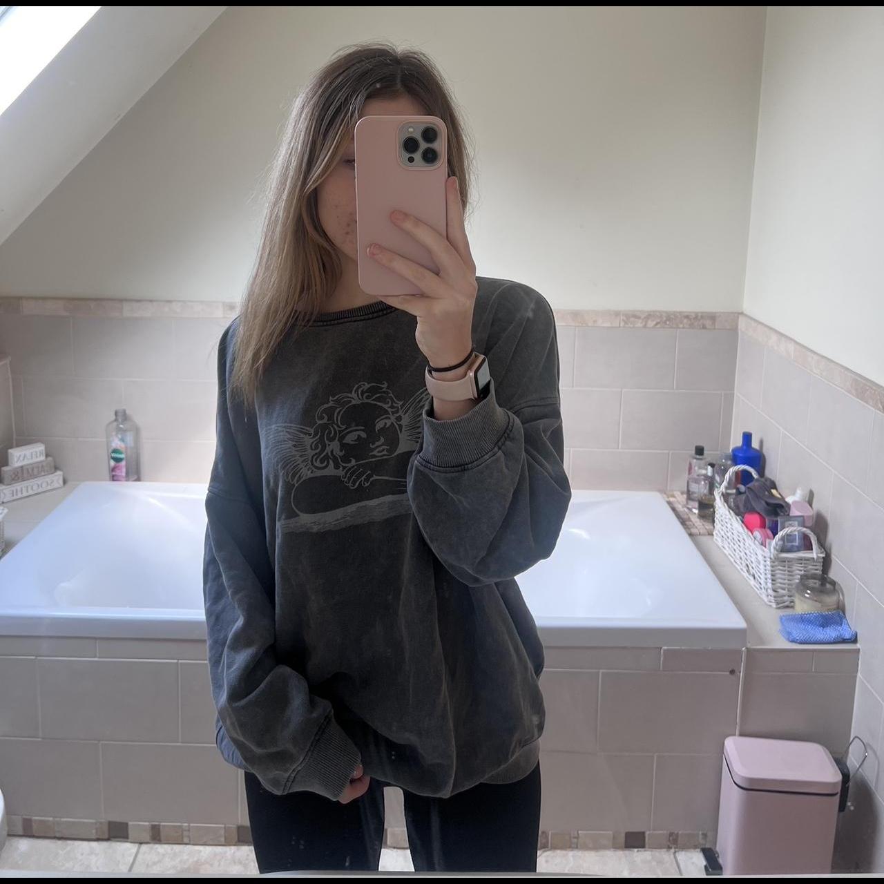 Motel Rocks Angel Sweatshirt Super comfy Oversized - Depop