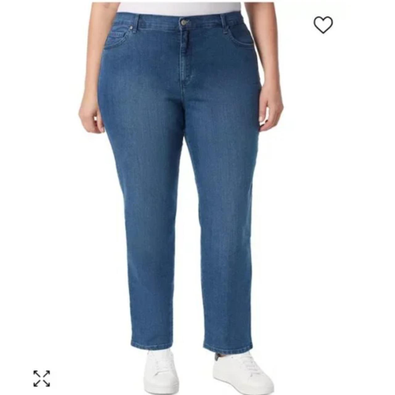 Gloria Vanderbilt Amanda Supreme Stretch Plus Size... | Depop