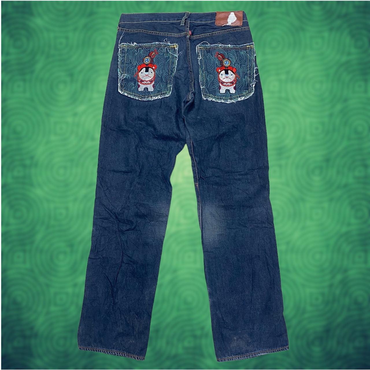 Red Monkey Company jeans RMC denim jeans with back... - Depop