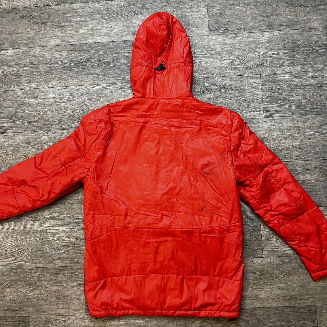 Stussy jacket Red stussy puffer jacket Size large... - Depop