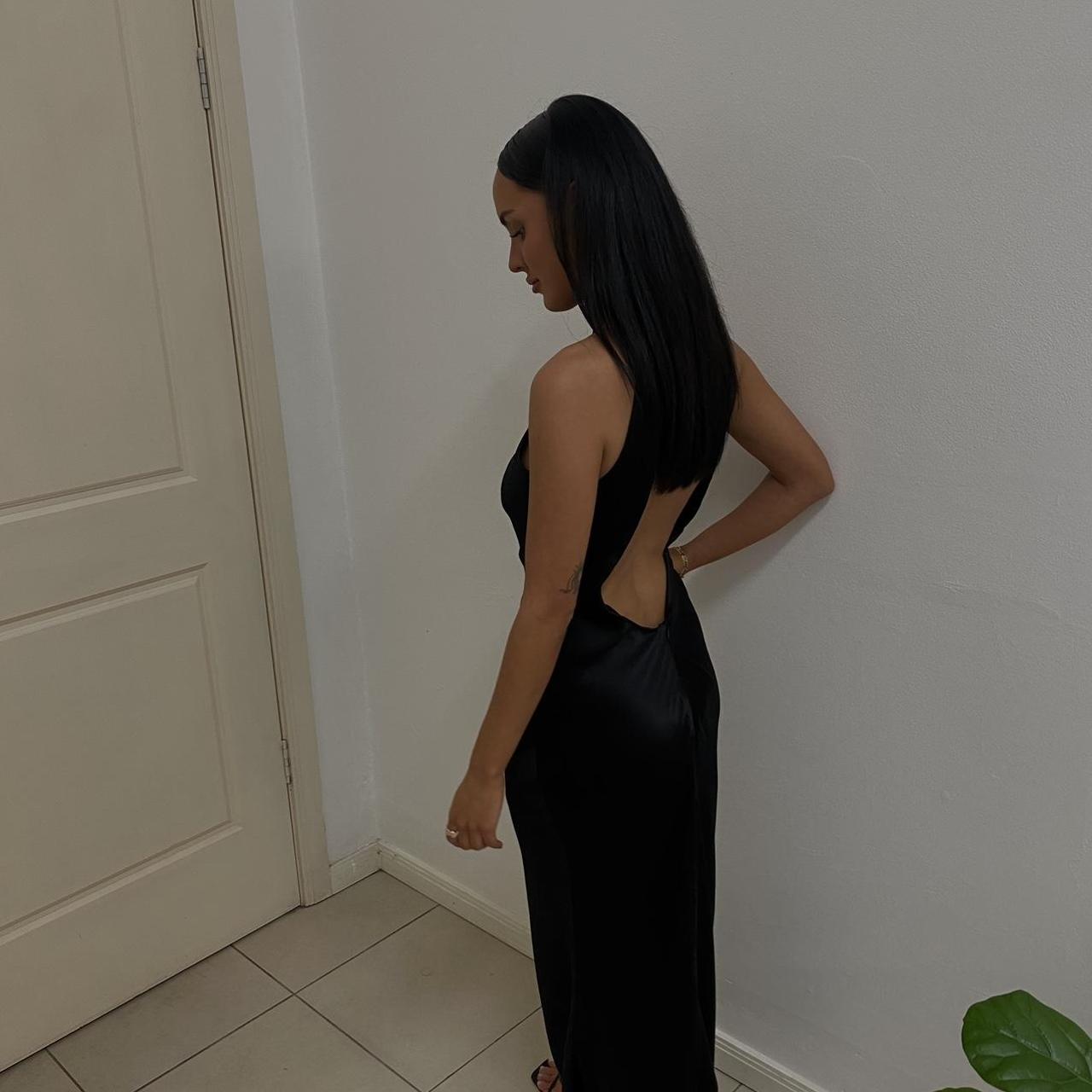 Meshki Womens Black Dress Depop