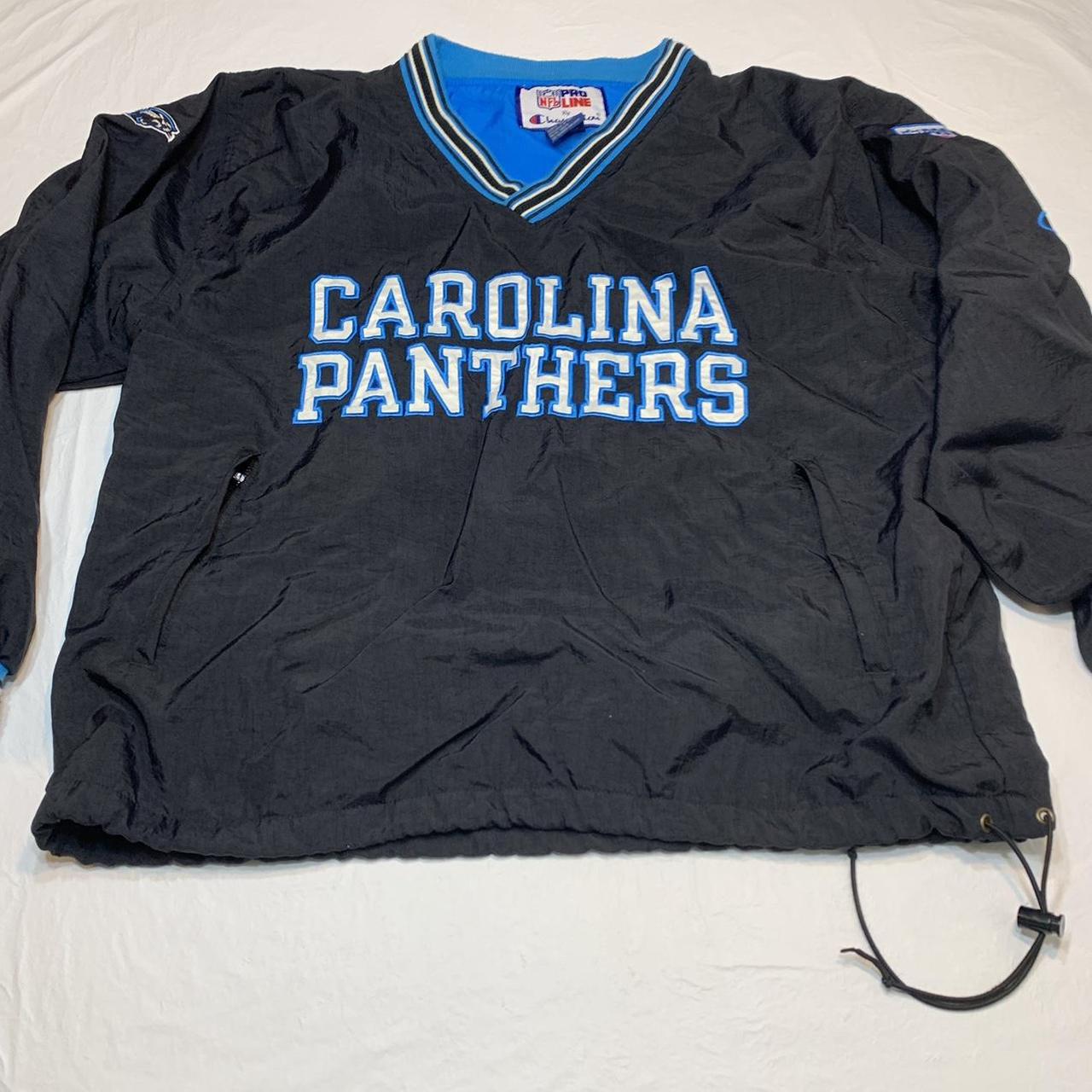 Vintage Champion Pro Line NFL Carolina Panthers... | Depop